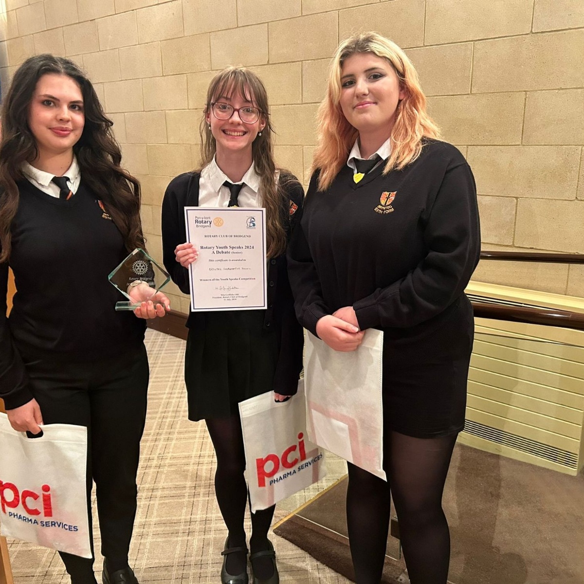 Brynteg School - Rotary Youth Speaks Debate 2024